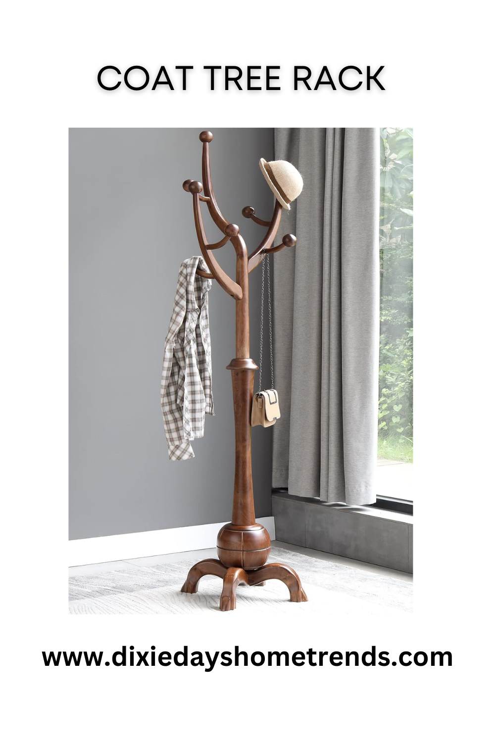 13 Stylish Coat Racks & Hall Trees to Organize Your Entryway