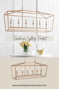 10 Gold Farmhouse Chandeliers That Blend Rustic Charm and Modern Elegance