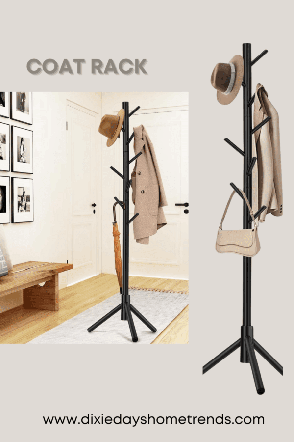 13 Stylish Coat Racks & Hall Trees to Organize Your Entryway