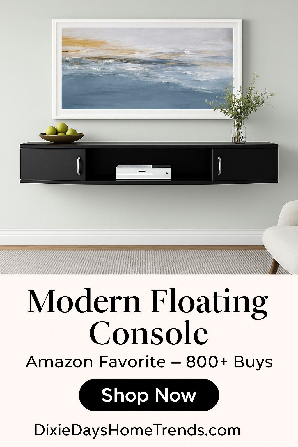 FLOATING CONSOLE TABLES THAT YOU'LL LOVE