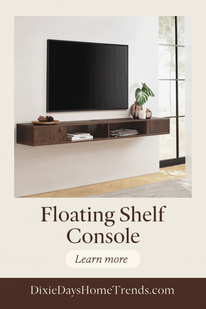 FLOATING CONSOLE TABLES THAT YOU'LL LOVE