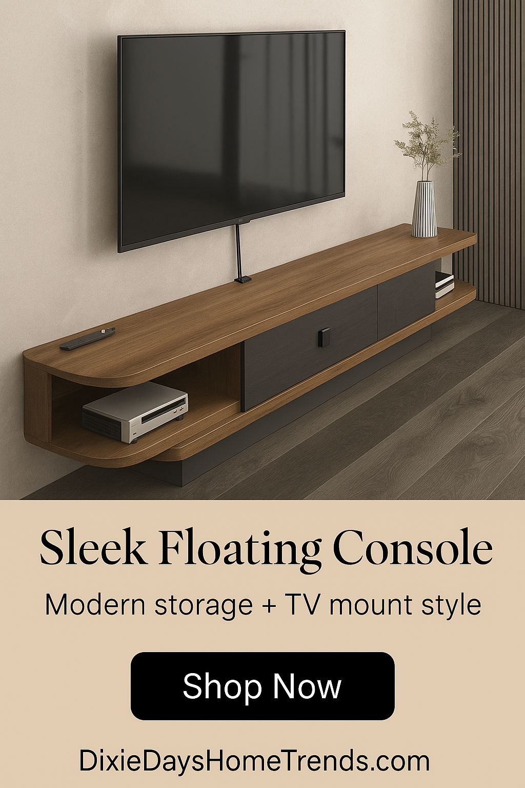 FLOATING CONSOLE TABLES THAT YOU'LL LOVE