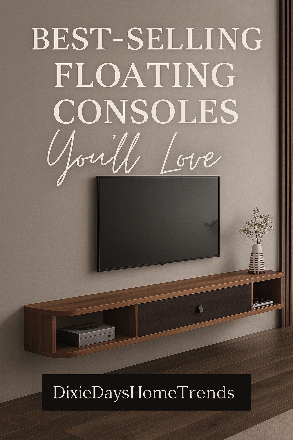 FLOATING CONSOLE TABLES THAT YOU'LL LOVE