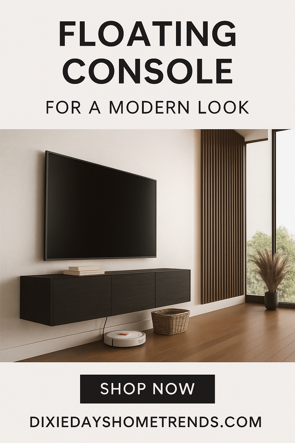 FLOATING CONSOLE TABLES THAT YOU'LL LOVE