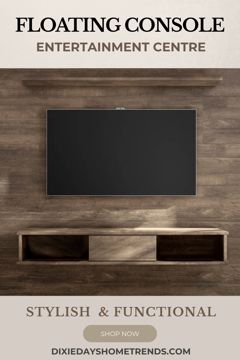 FLOATING CONSOLE TABLES THAT YOU'LL LOVE